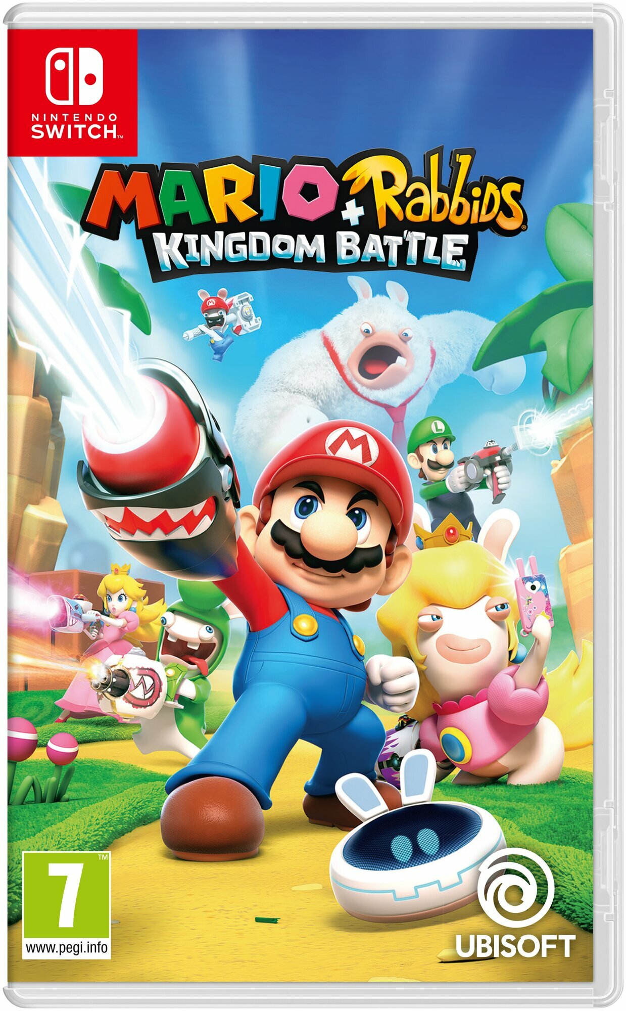 Mario + Rabbids Kingdom Battle, Nintendo Switch, русские субтитры
