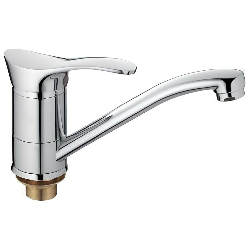 Смеситель для кухни Frap H01 F4501-2 хром, рычажный, поворотный излив, латунь