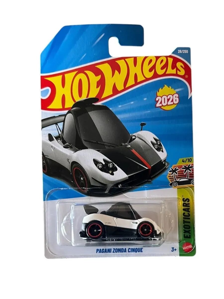 Машинка коллекционная Pagani Zonda Cinque