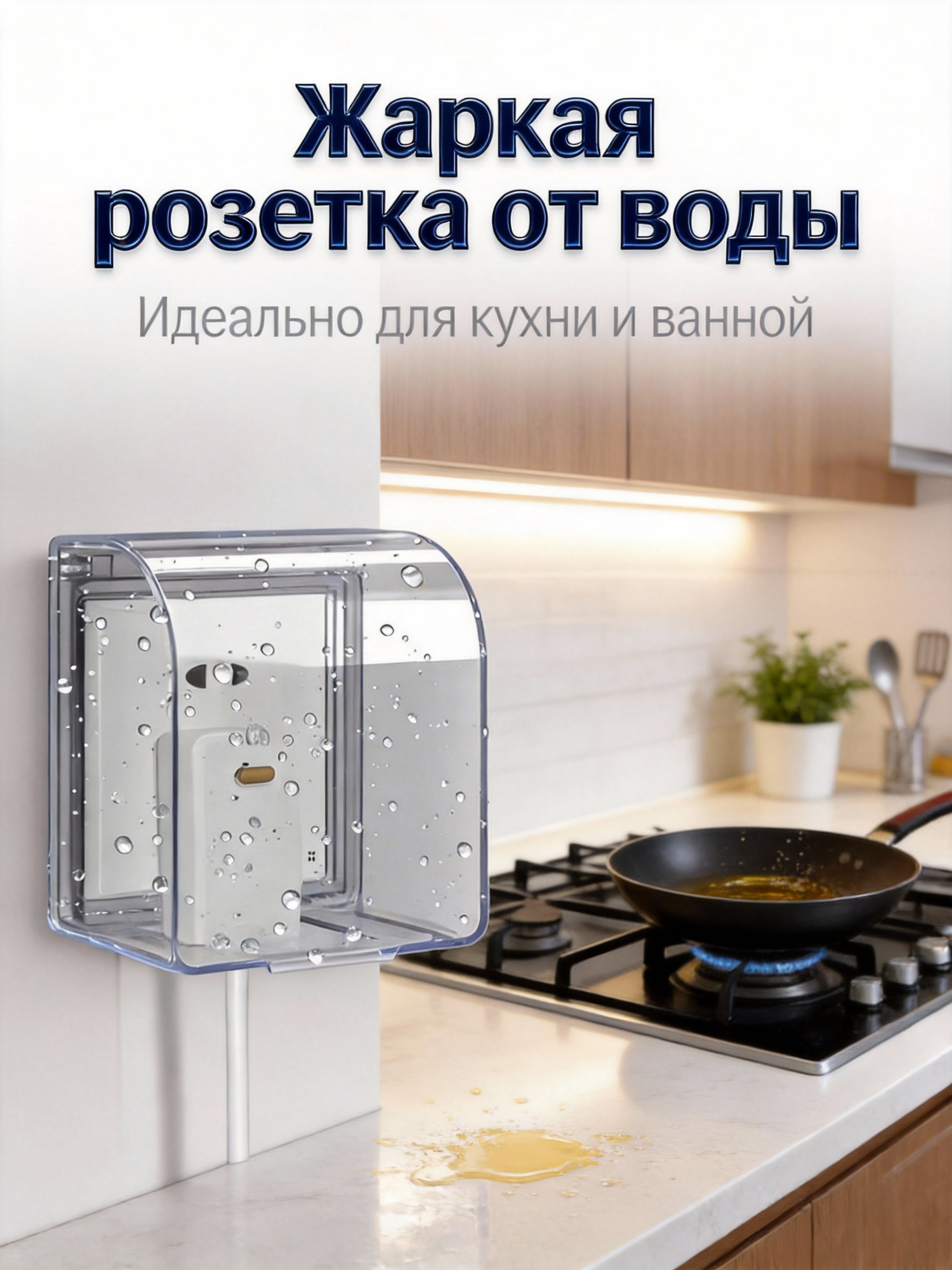 Защитная накладка под гнезда типа 86 для розеток и выключателей, прозрачная ПЭТ-крышка для защиты от воды, пыли, грязи в ванной и на кухне