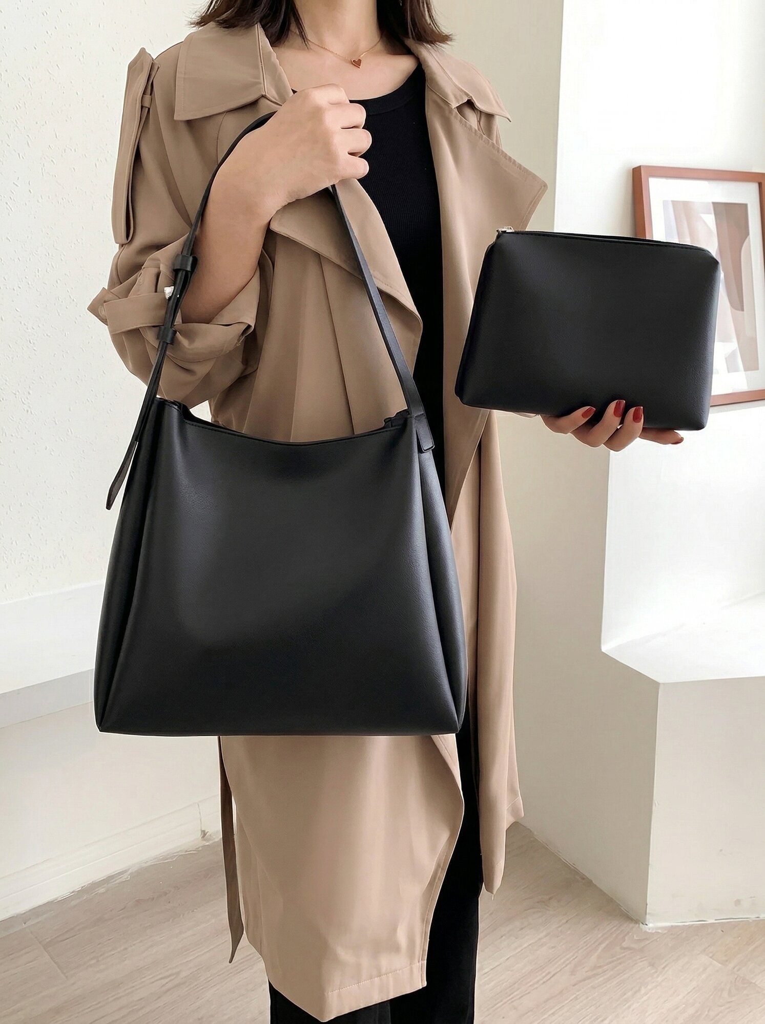 Сумка шоппер , 2 шт.