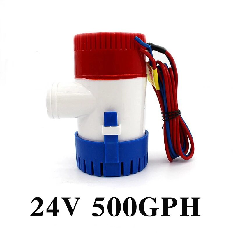 Погружной насос 24V, 500GPH