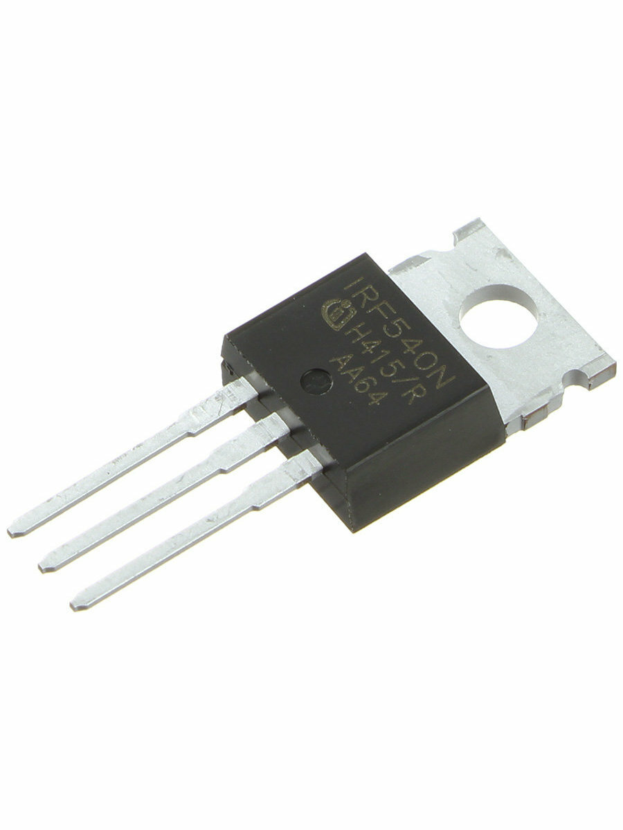 Транзистор IRF540N TO-220 Infineon (N-канал 33А 100В)