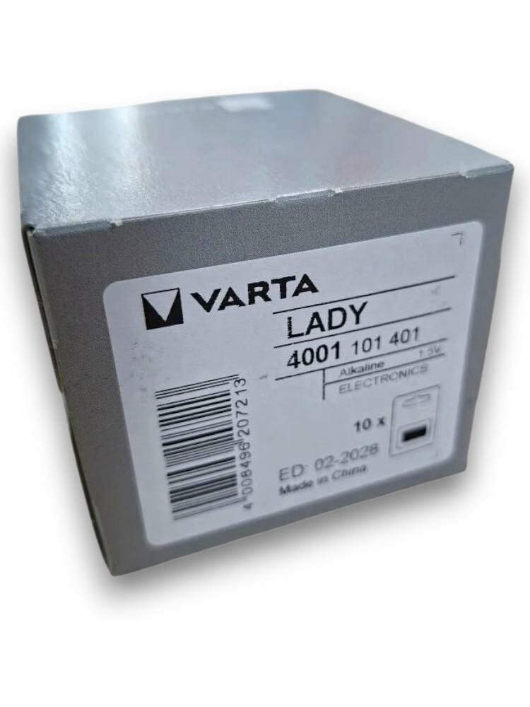 Батарейка Varta LR1/4001/LADY/N Alkaline 1.5V BOX10 , 10шт.