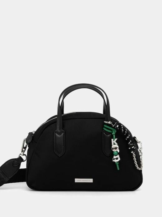 Сумка Karl Lagerfeld IKON B1W30015 - 18,5 х 30 х 10 см, цвет черный