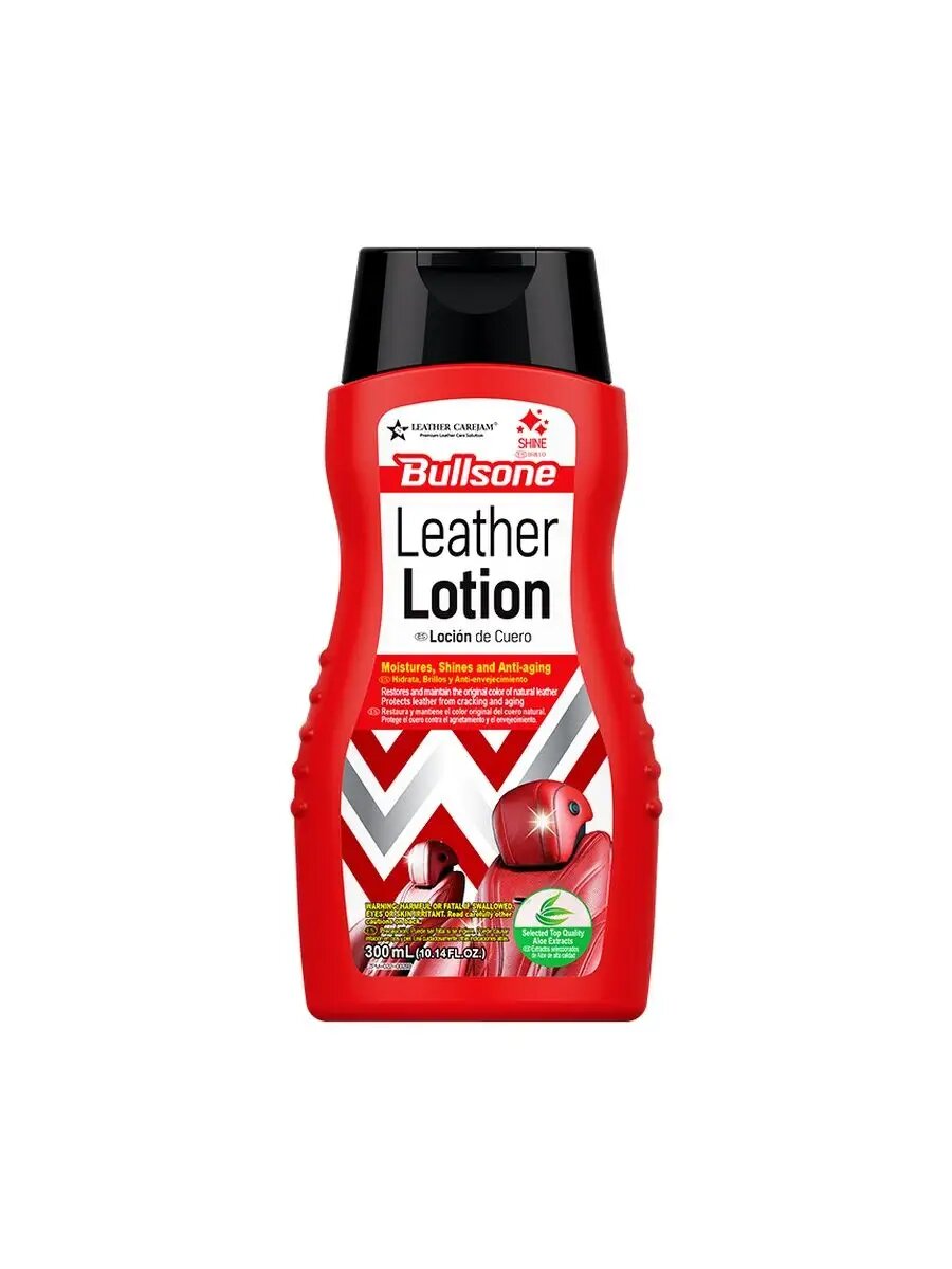 Кондиционер для кожи салона авто экстракт алоэ/ланолин Leather Lotion 300мл WAX 13482900, шт