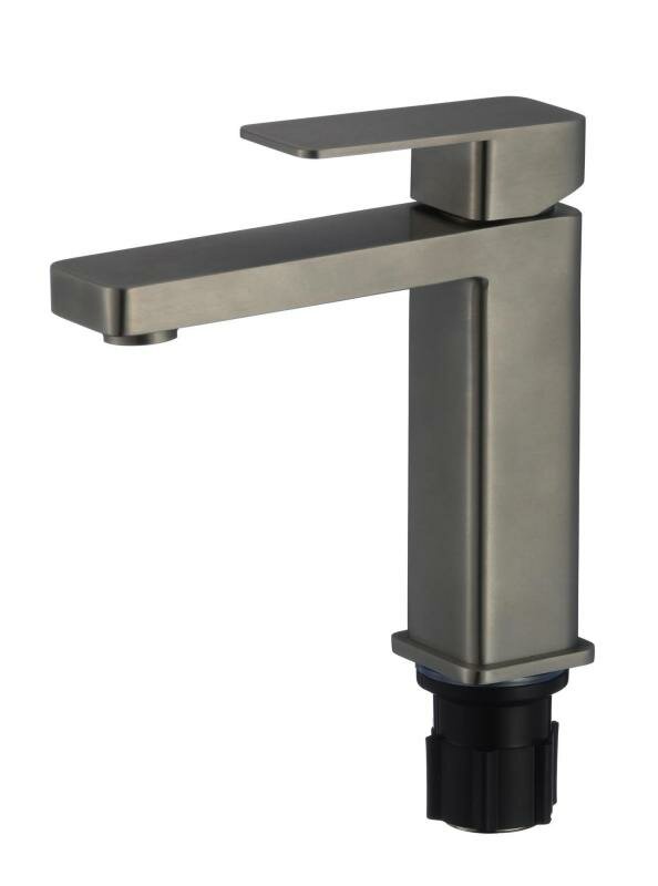 Fmark Смеситель для раковины графит (оружейная сталь) FS8701Q Fmark