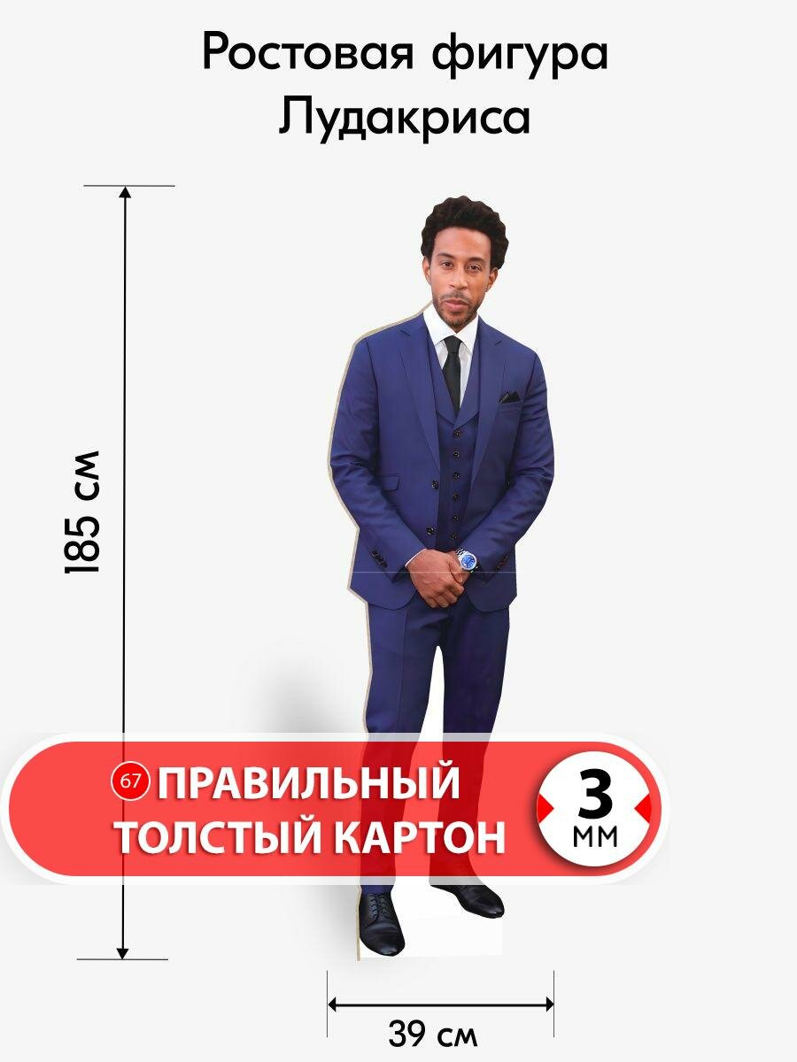 Аксессуар для фотосессий, Indoor-ad, Лудакрис 2, ростовая фигура