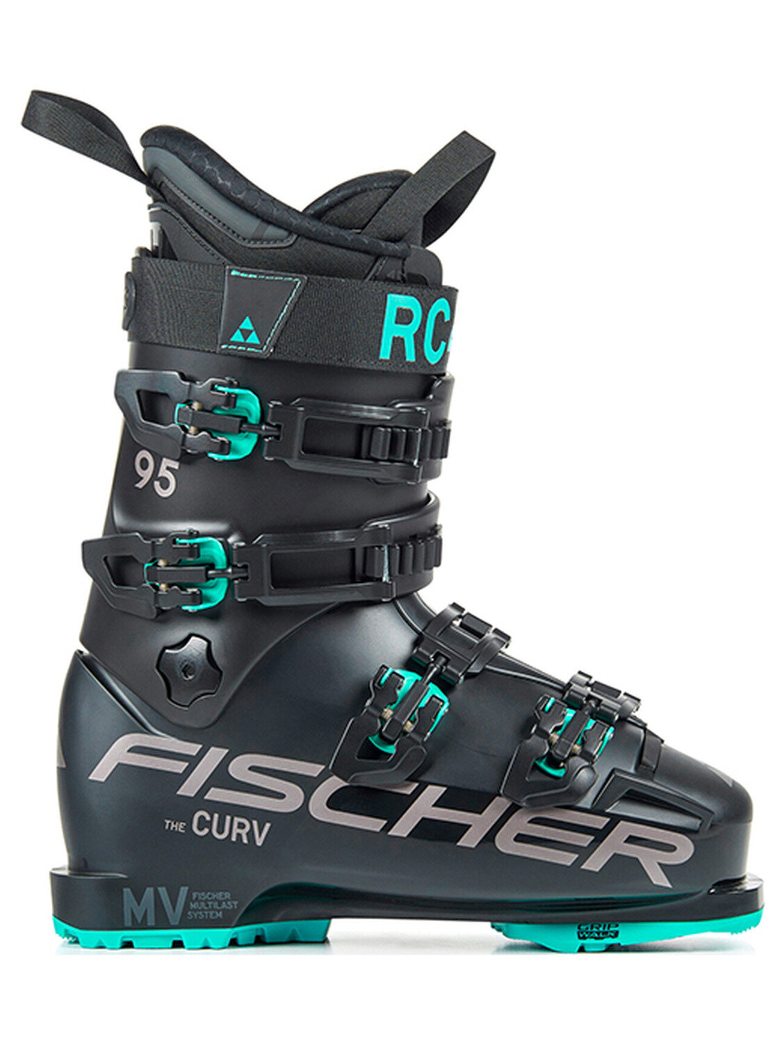 Горнолыжные ботинки Fischer The Curv 95 Vac GW Black/Black 22/23 , для женщин , черный