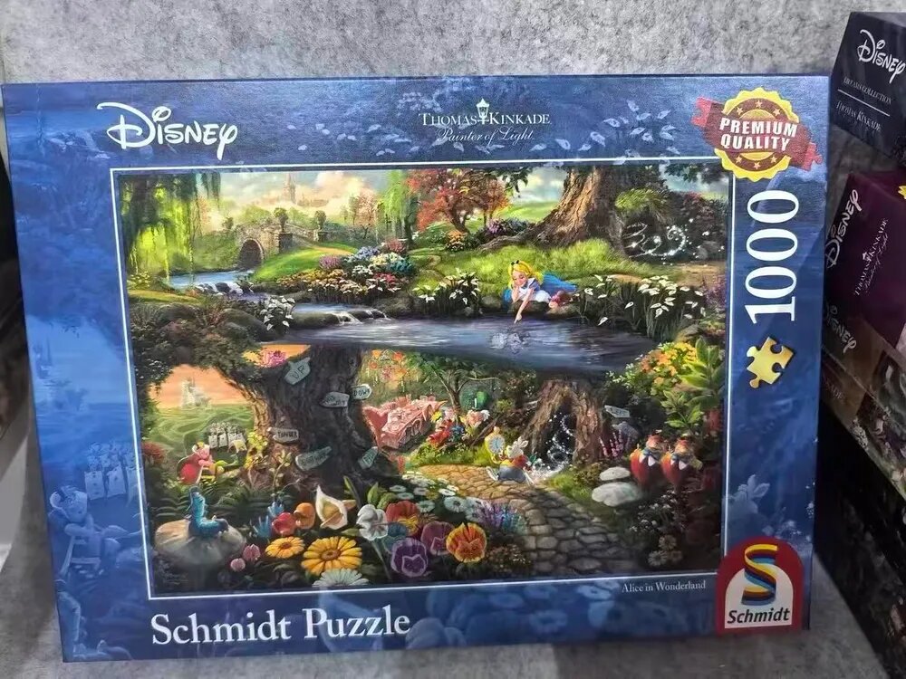 Disney Пазл 1000 деталей импортирован из Германии развивающие игрушки мультфильм