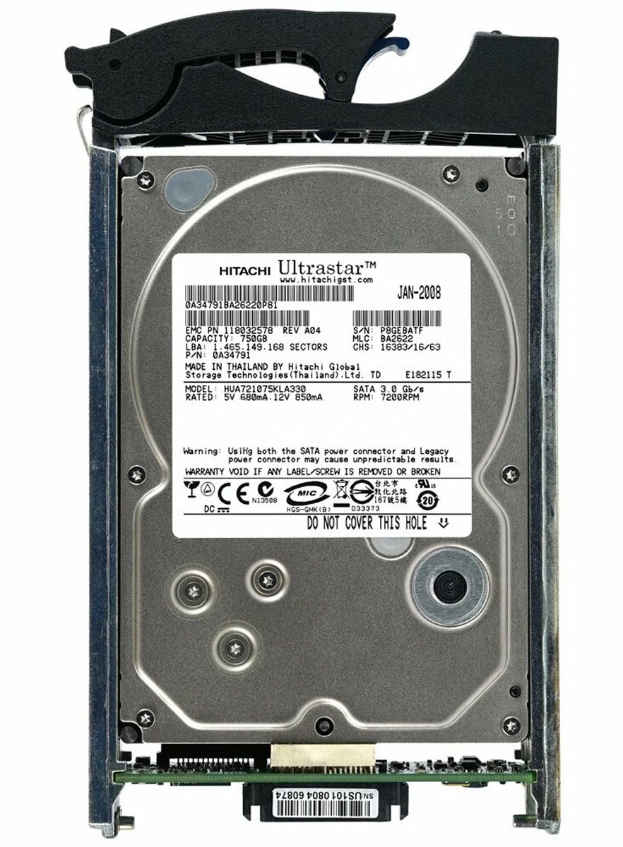 EMC 750Gb 7200 SATAII 3.5" HDD