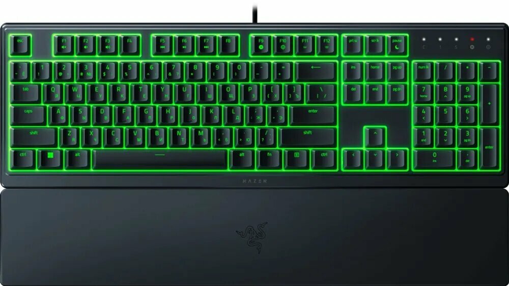 Razer Ornata V3 X Проводная мембранная игровая клавиатура, русская раскладка, черная