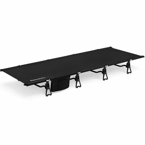 Раскладушка Naturehike XJC08, 190х75х15 см, до 150 кг, черная CNK2550WS020-B