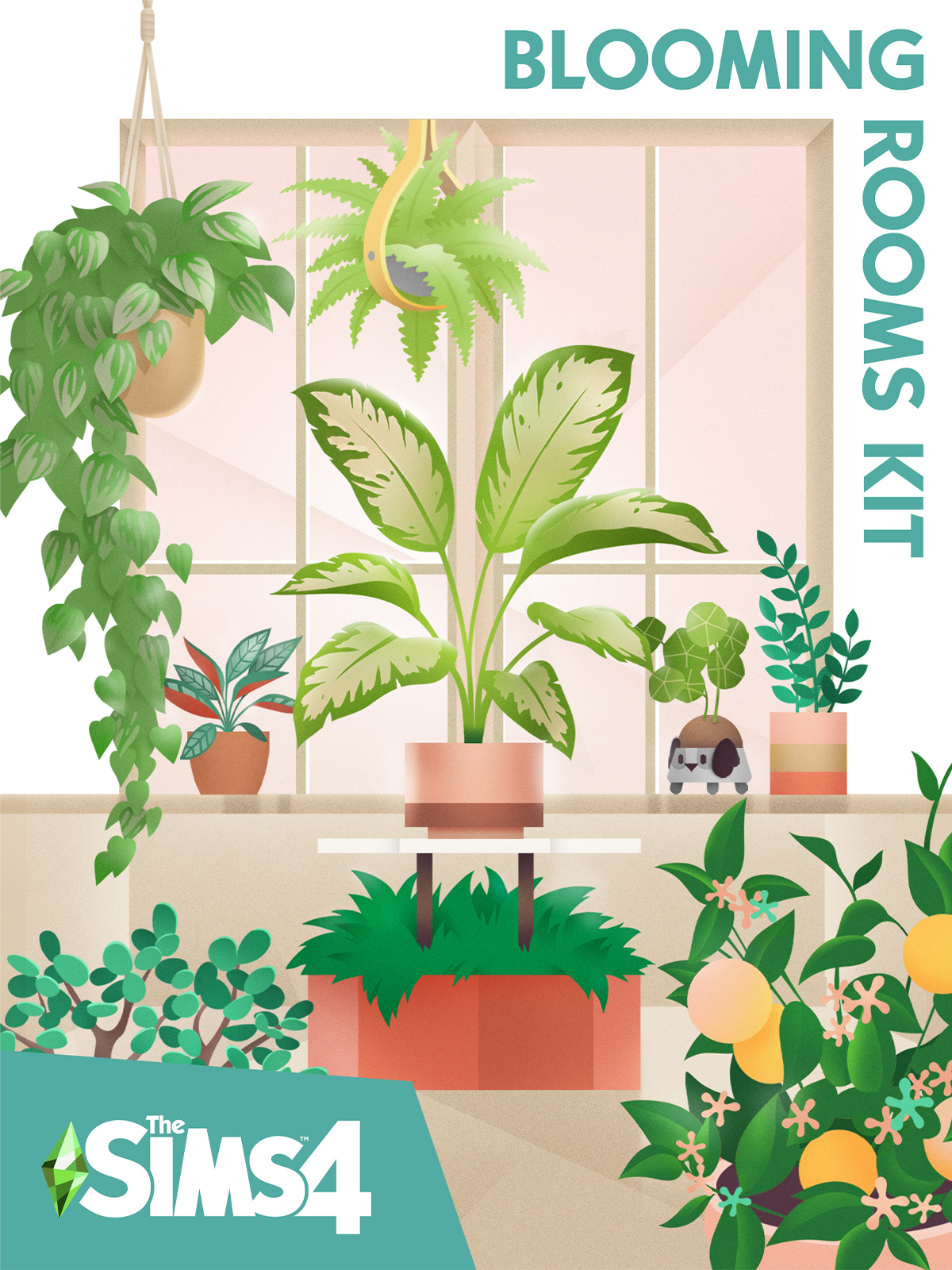 Дополнение The Sims™ 4 Blooming Rooms (Комнатные растения) , цифровой код для PC(ПК), Русский язык. Steam подарок Россия