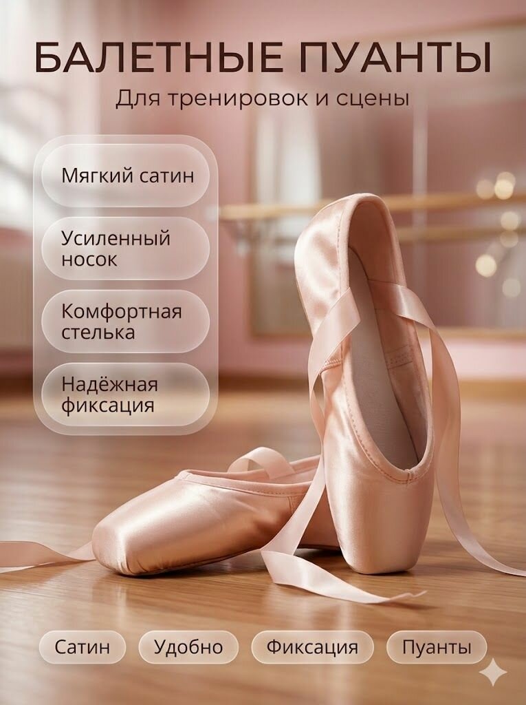 Балетки для танцев танцевальные