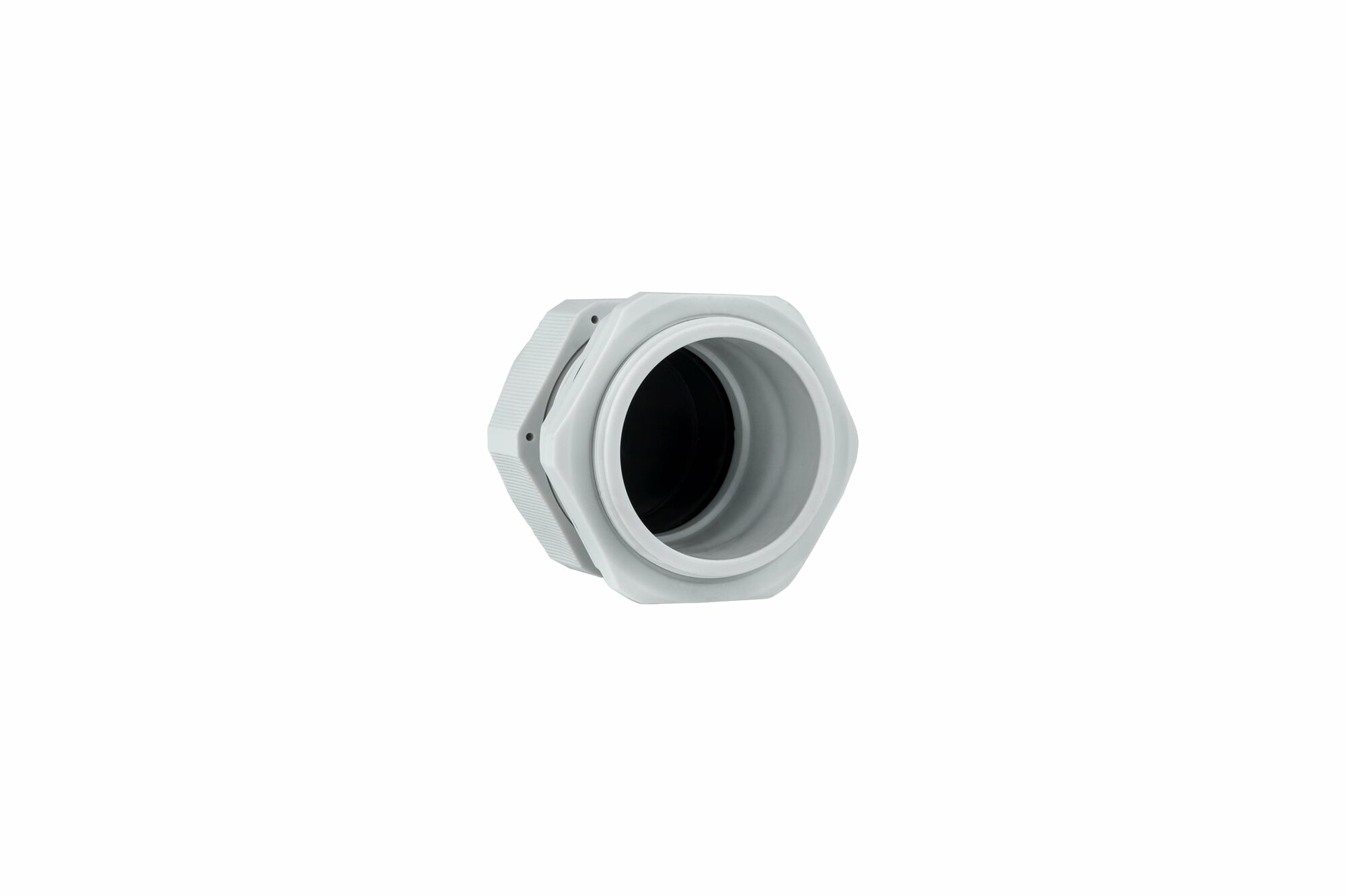 Сальник PG9 IP54 EKF plc-pg-9, номинальный ток 15 А, светло-серый, 1 шт — фото 1