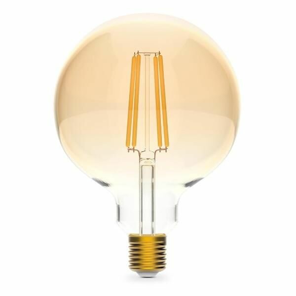 Умная лампочка Gauss Smart Home DIM+CCT E27 G95 Golden 6,5W 2000-5500К
