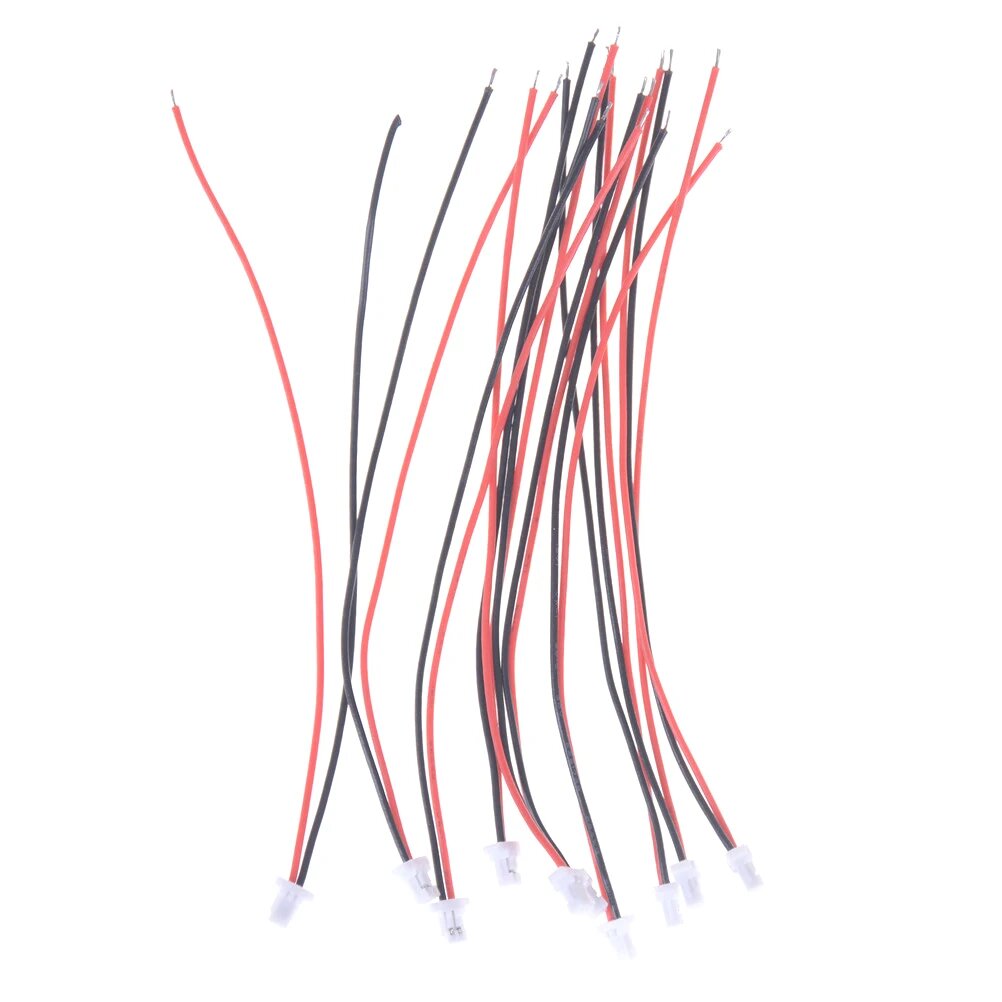 JETTING Мини Micro JST 1,0 SH 1,0 мм 2-контактный разъем с проводами 100 мм