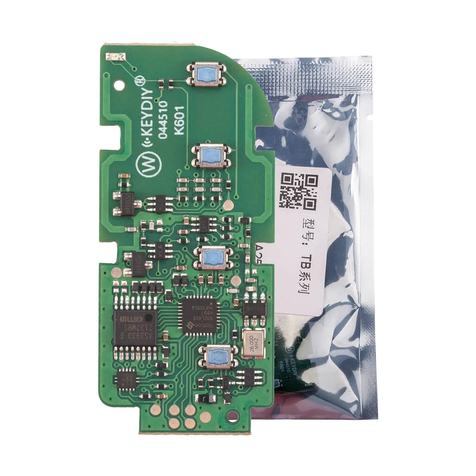 Плата PCB KEYDIY TIB02-4, 4 кнопки