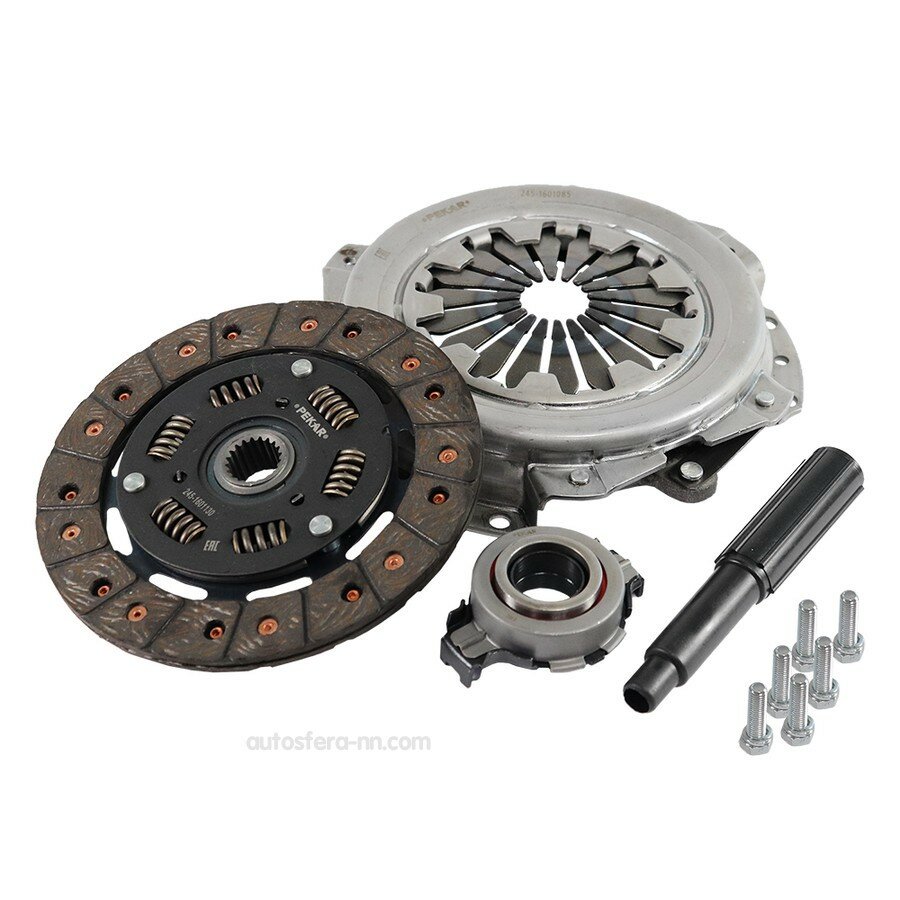 PEKAR 2451601000 Комплект сцепления ЗАЗ Таврия 1102, Chance 1,3 (пекар)