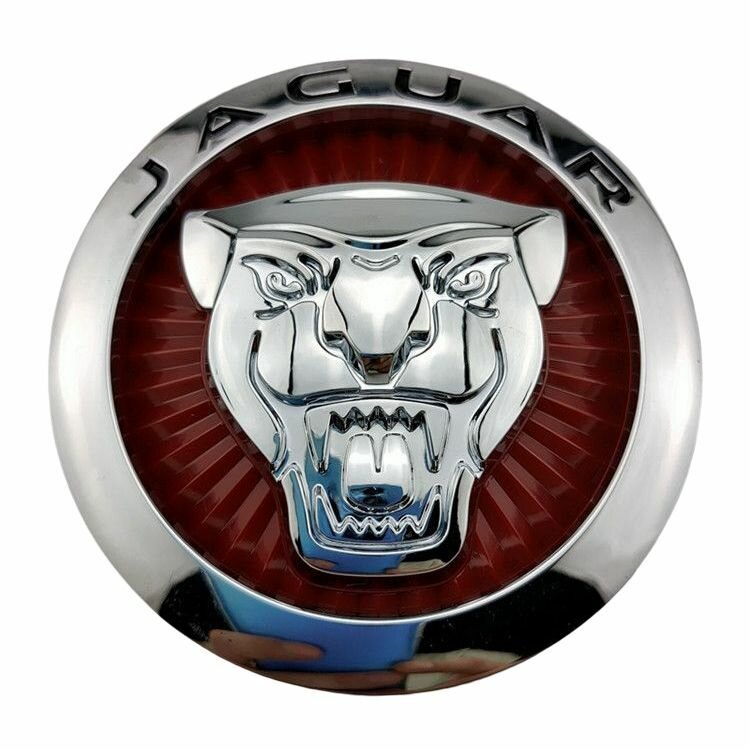 Эмблема на переднюю решётку Jaguar 10 см ABS для XE XF XEL XFL XJ XIL F-TYPE F-PACE E-PACE 2020-2023 для решётки