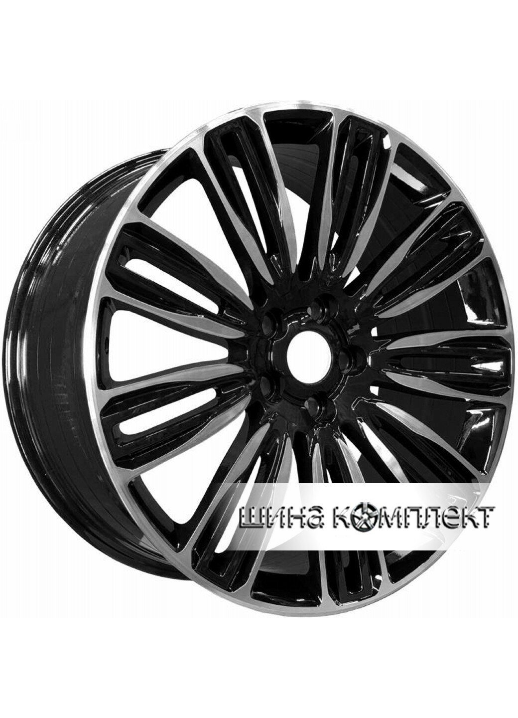 Колесный диск PDW 5312 9,5x21 5x120 ET48 72,56 Gloss Black Machine Face литой для автомобиля