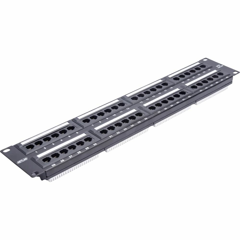 Неэкранированная панель NETLAN ec-urp-48-ud2