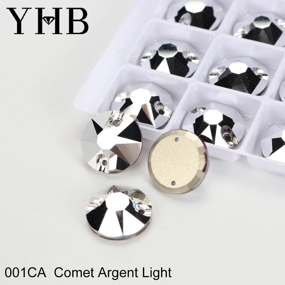 Кристаллы YHB 12 мм, 001CA Comet Argent L, 40 шт.