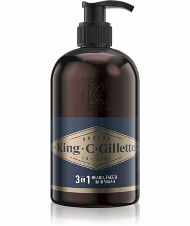 Средство для бритья Gillette King C. Beard & Face Wash, 350 мл