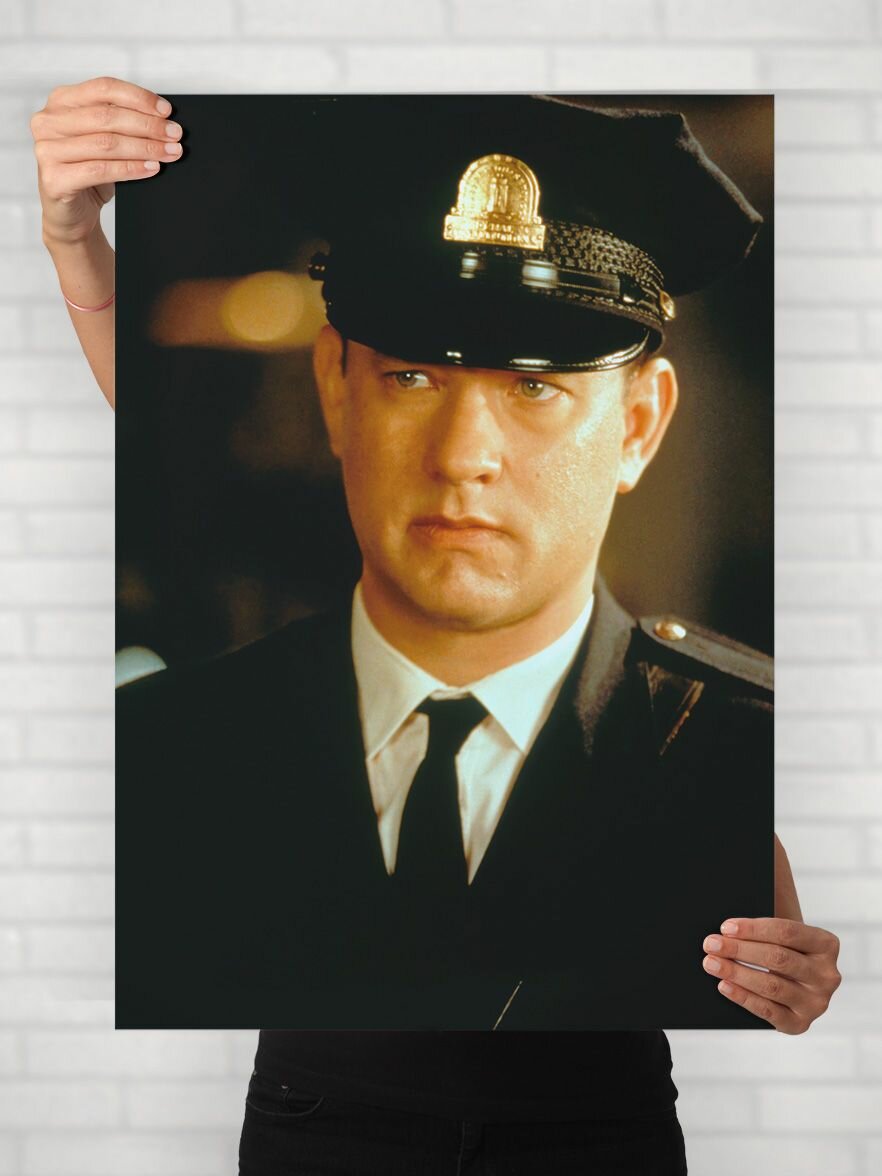 Плакат на стену для интерьера Зеленая миля (Green Mile - Пол Эджкомб 2) - Постер по фильму кино формата А1 (60x84 см)
