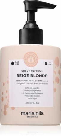 Маска для волос Maria Nila Colour Refresh, оттенок beige blonde 9.23, 300 мл