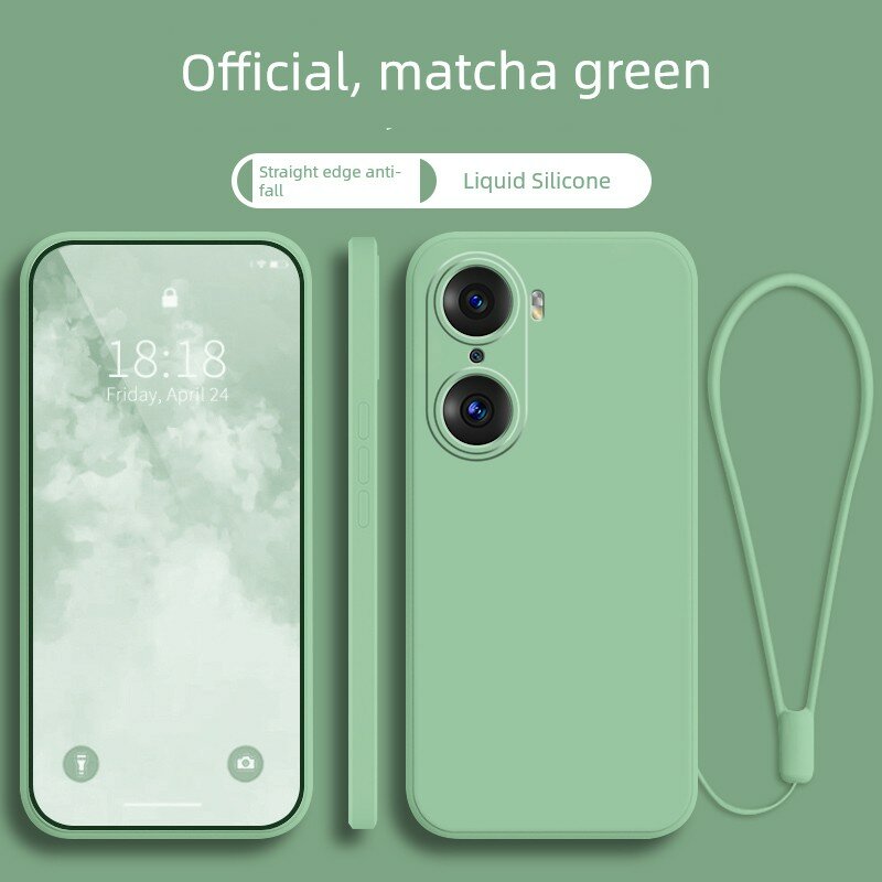 Honor 60 Одиночный чехол в мятном - Защитный чехол для смартфона