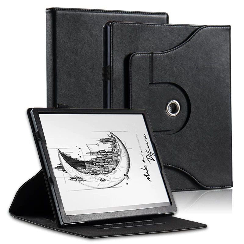 Чехол-подставка для электронной книги Boox Note Air/Air2 10.3 дюйма, черный, полная защита