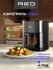 Фритюрница RED solution, 2100 Вт, 6 литров, 8 программ