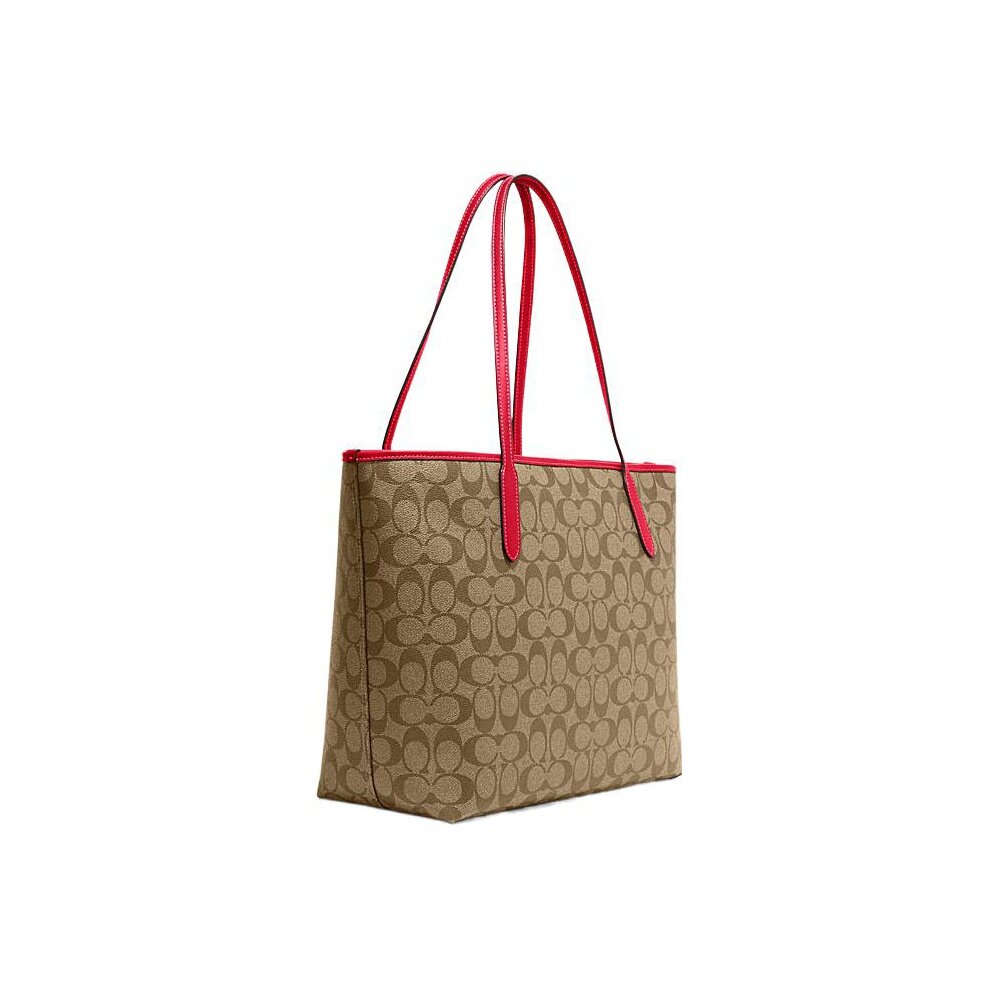 Сумка Coach City, фактура тиснение — фото 1