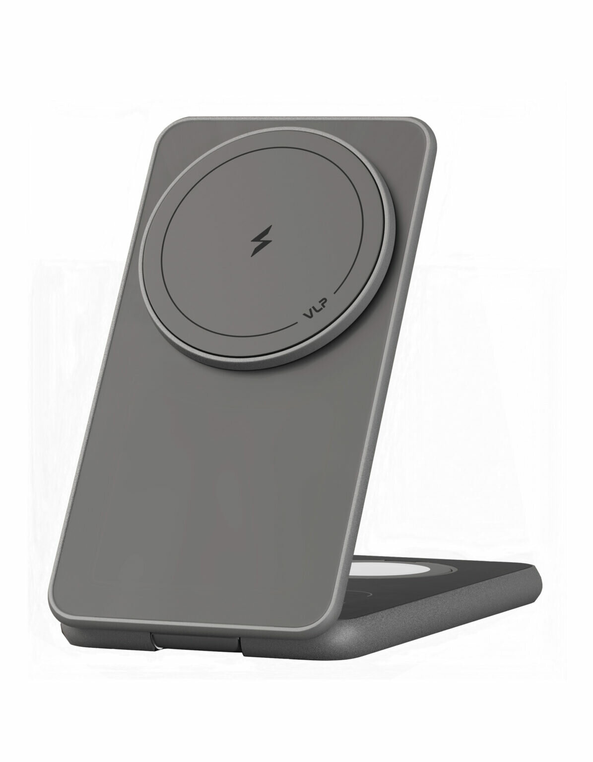 Беспроводное зарядное устройство VLP Alum Power Pro 3in1 Natural Titanium