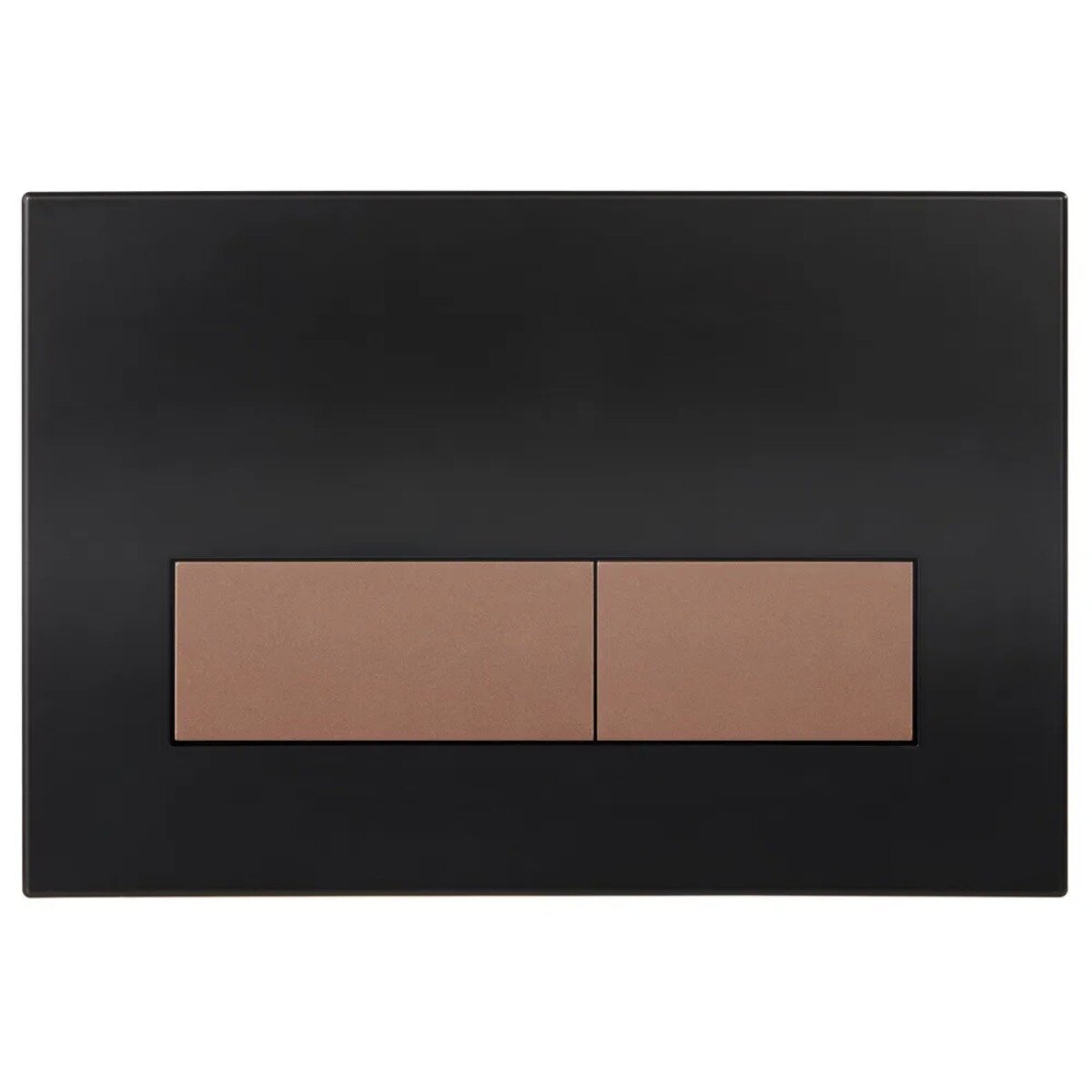 Кнопка смыва для скрытого бачка Geberit Sigma 01 20 30 UP300 UP320, двойная кнопка, чёрный/серебристый, 246×164 мм
