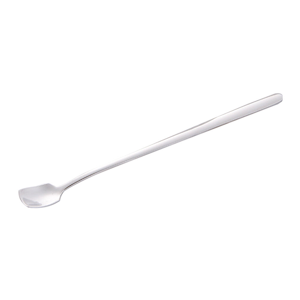 Stainless Steel Stirrer Для Кофе Коктейлей И Напитков Серебристый 17x1.5cm