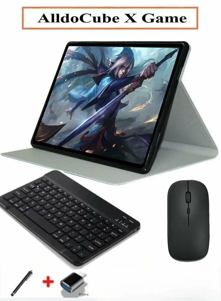 Игровой чехол Alldocube X Game 10,5 дюймов,+ Клавиатура Bluetooth, русский +mouse
