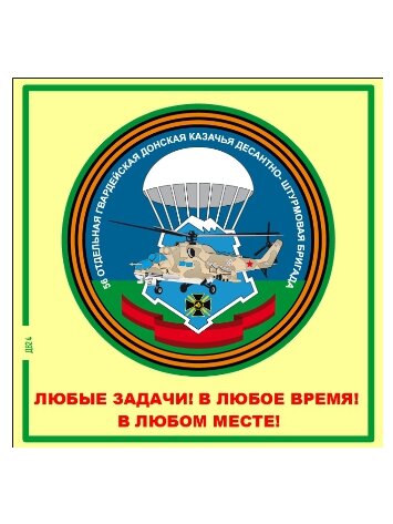 56-я гвардейская десантно-штурмовая бригада. Россия. Магнит на память