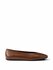 Балетки Prada Brushed leather ballerinas, размер 35 EU, brown
