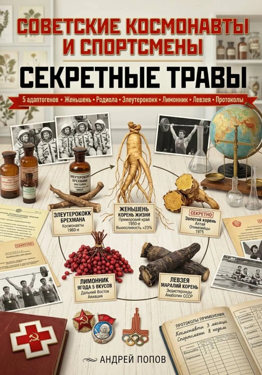 Советские космонавты и спортсмены: секретные травы [Цифровая книга]