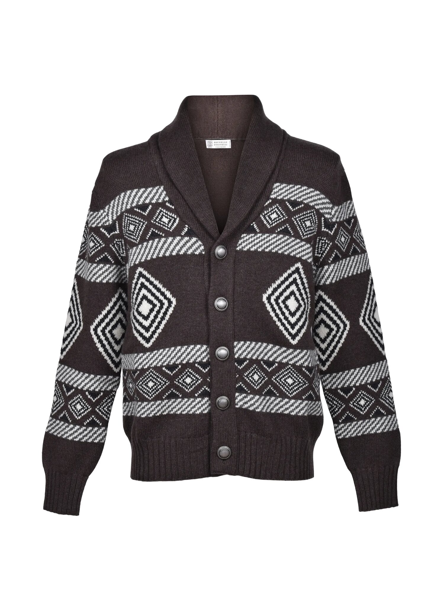 Кардиган Patterned cashmere cardigan