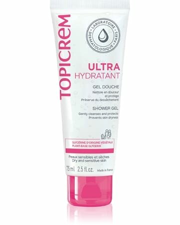 Средство для умывания topicrem uh body gentle cleansing gel, 75 мл