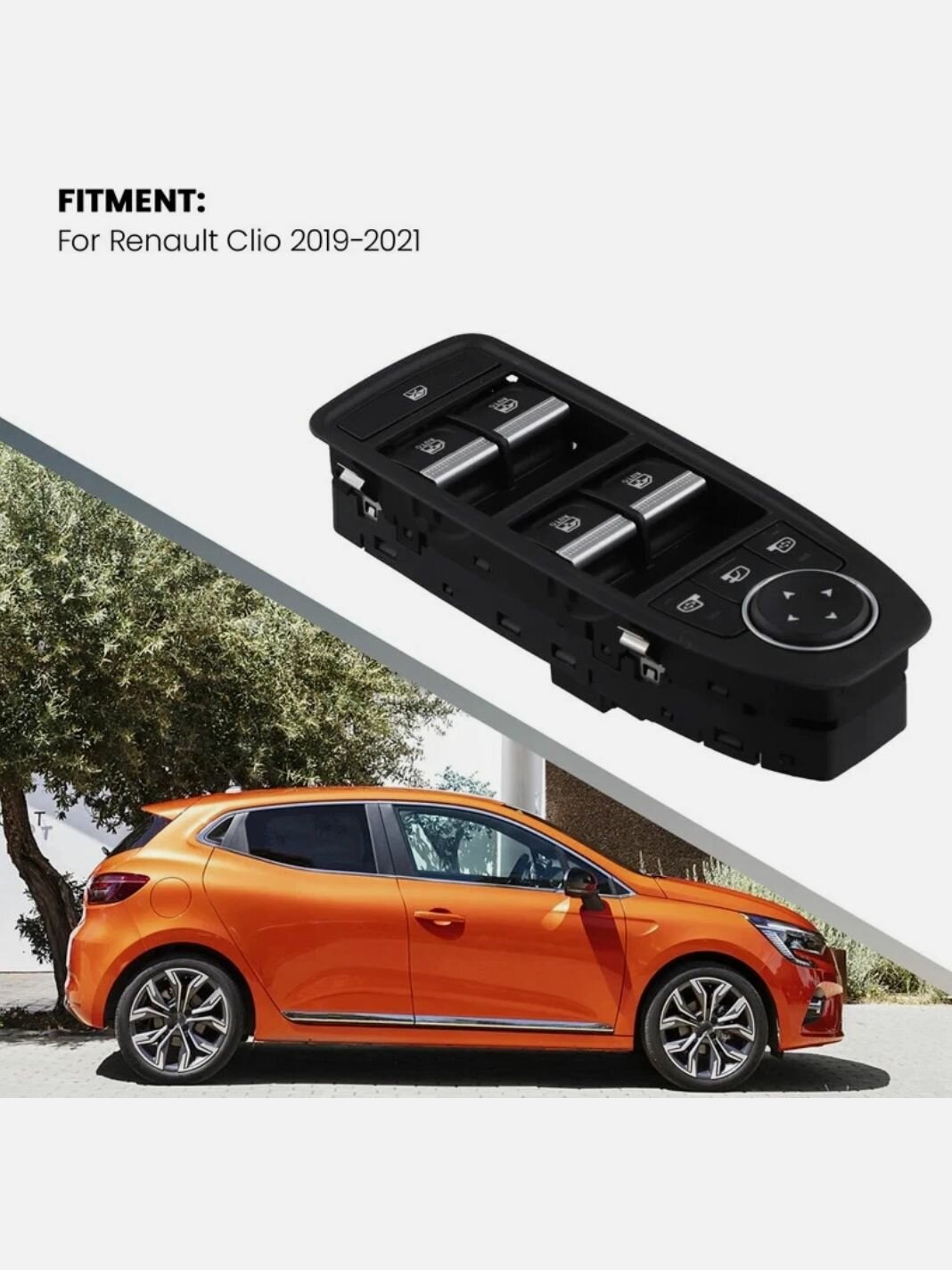 Автомобильный выключатель стеклоподъемника 254015831R, 25401-5831R для Renault Clio 5, Captur II