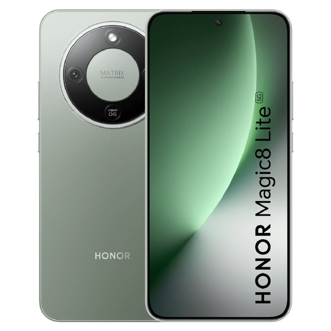 Смартфон Honor Magic 8 Lite 8/512Gb зеленый Global no charger