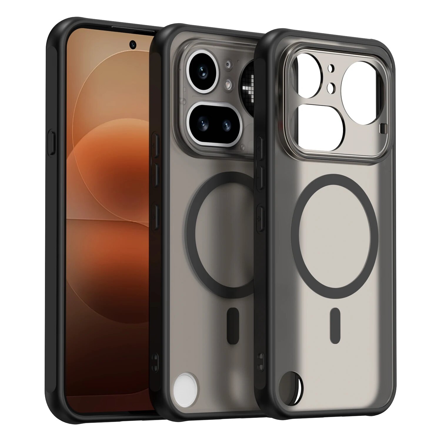 Магнитный чехол Nothing Phone (4a) Black