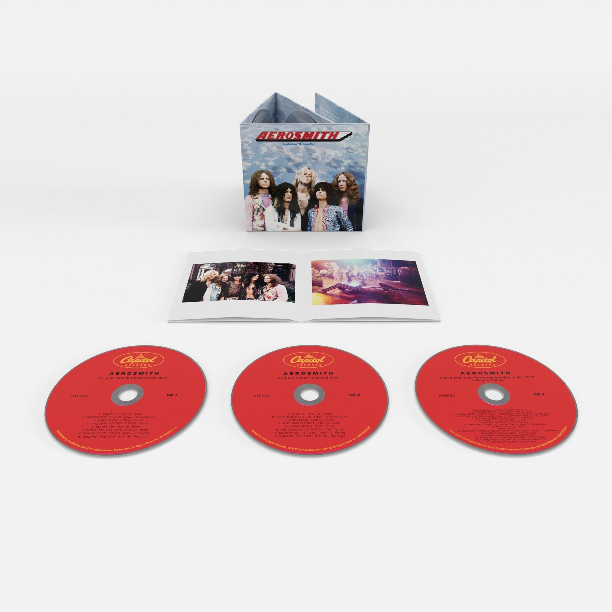 Компакт-диск Aerosmith - Aerosmith (Limited Legendary Expanded Edition) (3 CD) (1 CD)