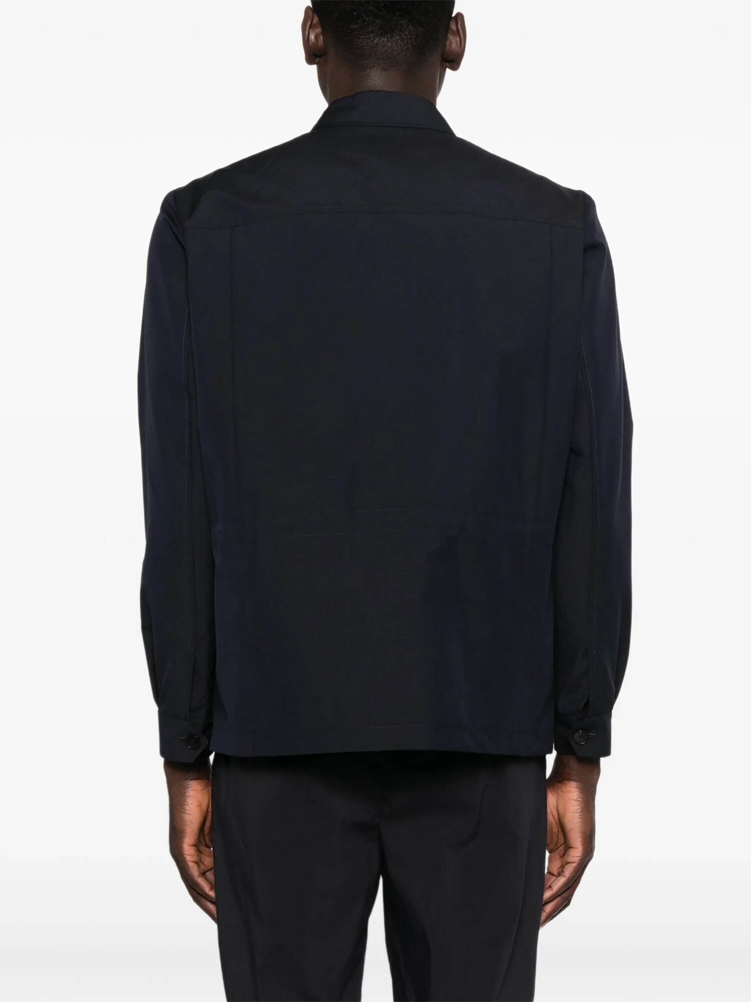 Рубашка GRAYED Voyager buttoned overshirt, размер 50, синий — фото 1