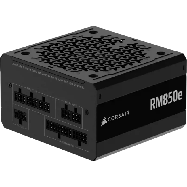 CP-9020296-EU Corsair Блоки питания/ Power Supply Corsair RM850e, Model RPS0216, 850W 80+ Gold (ATX, 3.1, PCIe 5.1, Fu